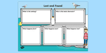 Lost and Found Activities Primary Resources - Story Books Lost an
