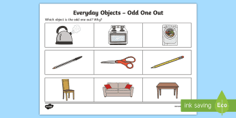 Everyday Objects Worksheets | twinkl.com.au
