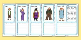 Character Descriptions - KS1 Writing Primary Resources