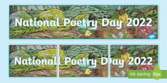 National Poetry Day 2022 - Twinkl NewsRoom - Twinkl