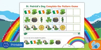 St. Patrick's Day Board Game • Twinkl.co.uk