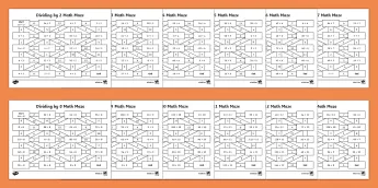 Third Grade Division Worksheets | twinkl.com