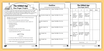 History One Pager • Twinkl.com