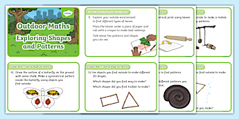 Outdoor Maths Activities | twinkl.co.uk