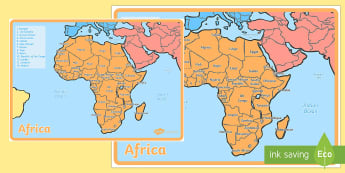 Year 3-4 Australian Geography Teaching Resources: Africa