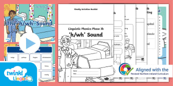 'h/wh' sound Phase 3b - Stage 5/6 Phonics - Linguistic Phonics - Resources