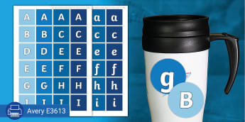 Printable Alphabet Stickers - Twinkl