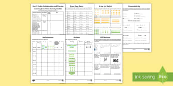 Year 2 Maths Workbooks and Booklets | Parents Home Education