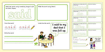 Tricky Words Phonics • Twinkl.ca