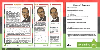Malcolm X Resources | twinkl.co.uk