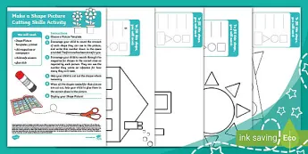 2D Shape Art Activities | twinkl.co.uk