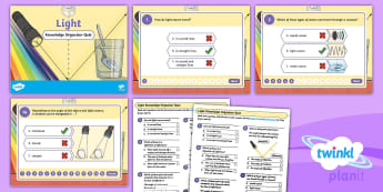 Light - Year 6 Science Resources - Twinkl