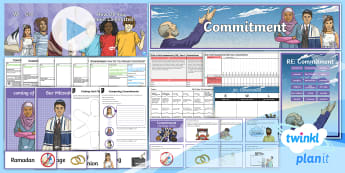 PlanIt Commitment - Year 5 RE Resources - Twinkl