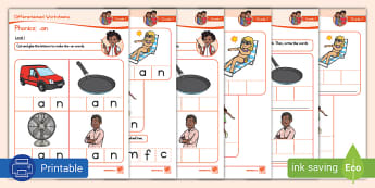 Phonics Worksheets Grade 1 | English | South Africa - Twinkl