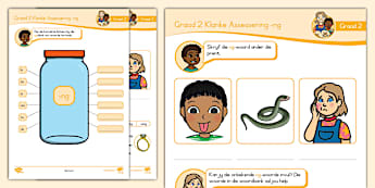 Graad 2 (Grade2) Klanke - | Afrikaans | - Twinkl
