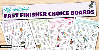 Fast-Finisher Activities for Years 5-6 | Twinkl - Twinkl