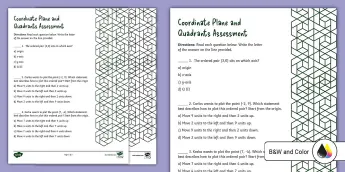 Coordinate Plane 6th Grade • Twinkl.com