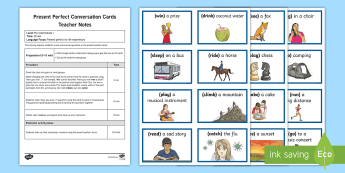 Present Perfect Lessons | twinkl.com.au