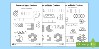 Fractions Worksheets | twinkl.co.uk