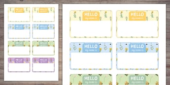 Name Tags | Twinkl Party - Twinkl