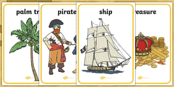 Pirates Displays - EYFS