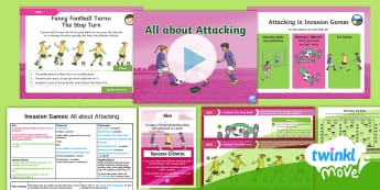 Year 6 PE Planning - Invasion Games - KS2 PE Lessons