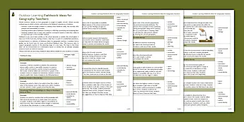 Geography Fieldwork Resources | twinkl.co.uk
