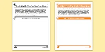 Read and Draw Worksheets | twinkl.com