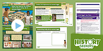 Ancient Egypt Year 3 - History Seekers - Twinkl