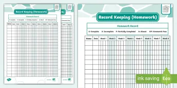 Digital Homework Planner | Twinkl