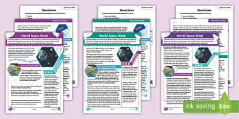 Earth and Space Reading Comprehensions KS2