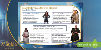 Matilda activities | Roald Dahl’s Matilda the Musical