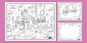 Fairy Tales Coloring Sheets | twinkl.com