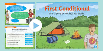 First Conditional - Elementary Level A2 Grammar - ESL