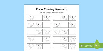 Mathematics Missing Numbers | twinkl.com.au
