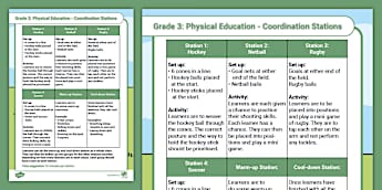 Physical Education - Life Skills - Grade 3 South Africa