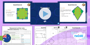 PlanIt Mathematics Units Year 6 Lesson Packs ACMMG141 Australia