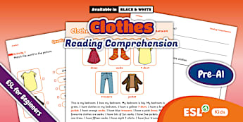 Pre-A1 Reading Resources for Young Learners | Twinkl ESL