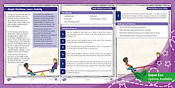 Simple Machines Activities | twinkl.com.au