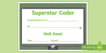 Awards and Certificates | KS1 Computing | Twinkl - Twinkl