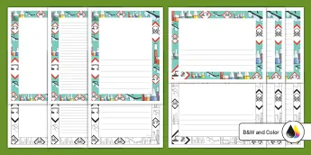 Lined Writing Pages | twinkl.com
