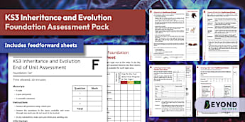KS3 Inheritance, Variation and Evolution Unit of Work