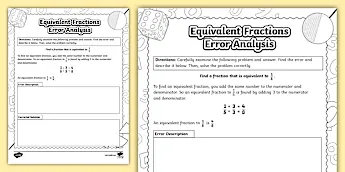 Equivalent Fractions Activities | twinkl.com