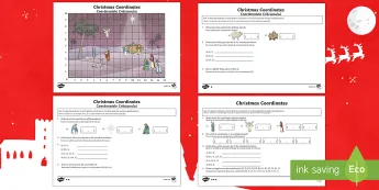 Christmas Coordinates Activities | twinkl.com.au