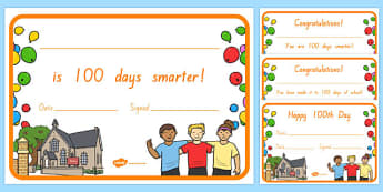 100 Days of School Activities | Australian Primary Resources