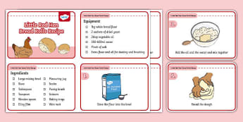 Printable Recipe Cards for Preschoolers | EYFS | KS1 | KS2
