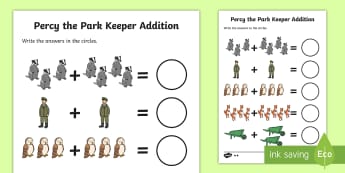 Percy the Park Keeper Primary Teaching Resources
