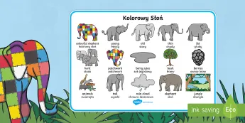 Elmer Word Mats | twinkl.com.au