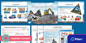 Reduce, Reuse, Recycle | Year 4 | Science | PlanIt - Twinkl