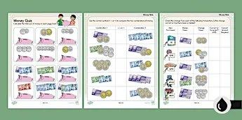 Money Worksheets Canada | twinkl.ca